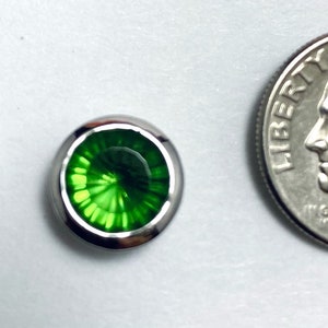 E80808B Classic Style Mt St Helens Blue Helenite Round 3ct Bezel Set ...