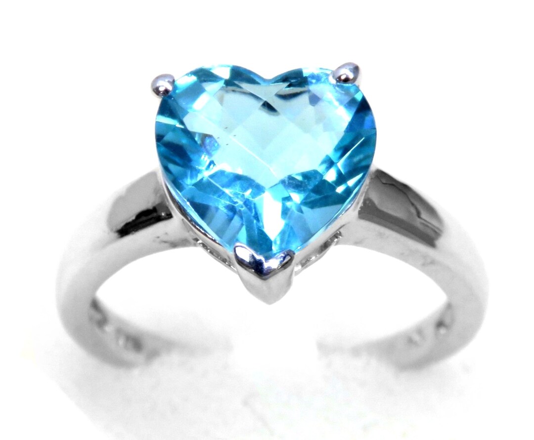 R31010 Classic Mt St Helens Swiss Blue November Birthstone Helenite ...