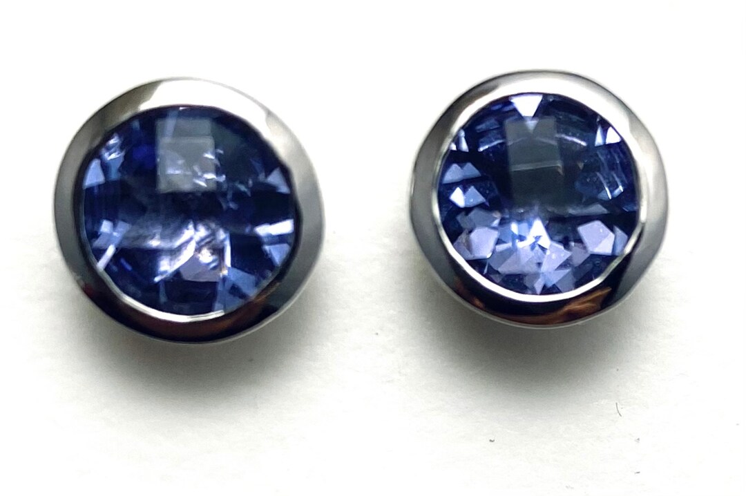 E81010BP Classic Style Mt St Helens Twilight Purple Helenite Round ...