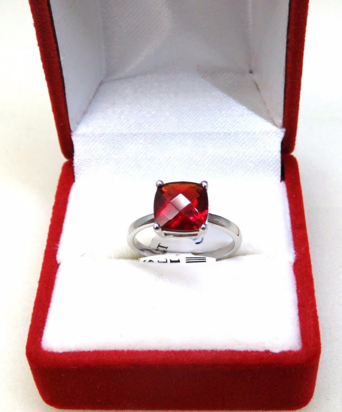 R90808R Classic Style Mt St Helens Helenite Ruby Red July - Etsy