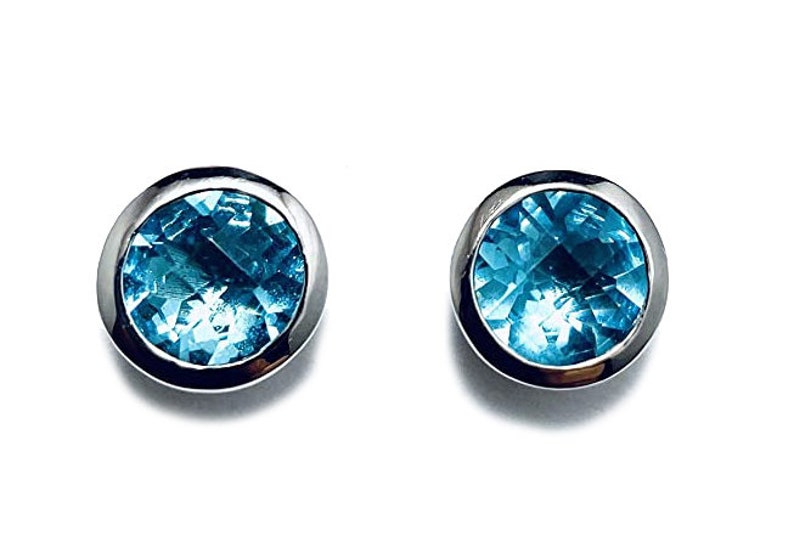 E80808B Classic Style Mt St Helens Blue Helenite Round 3ct - Etsy