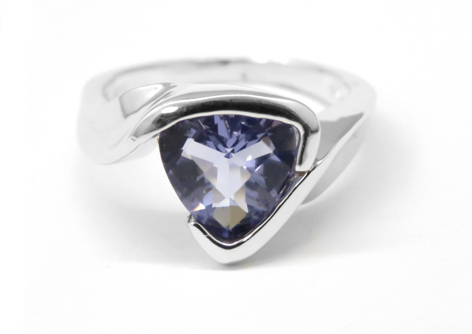 THLR-1847 Mt St Helens Lavender Purple Helenite Trillion Bezel - Etsy