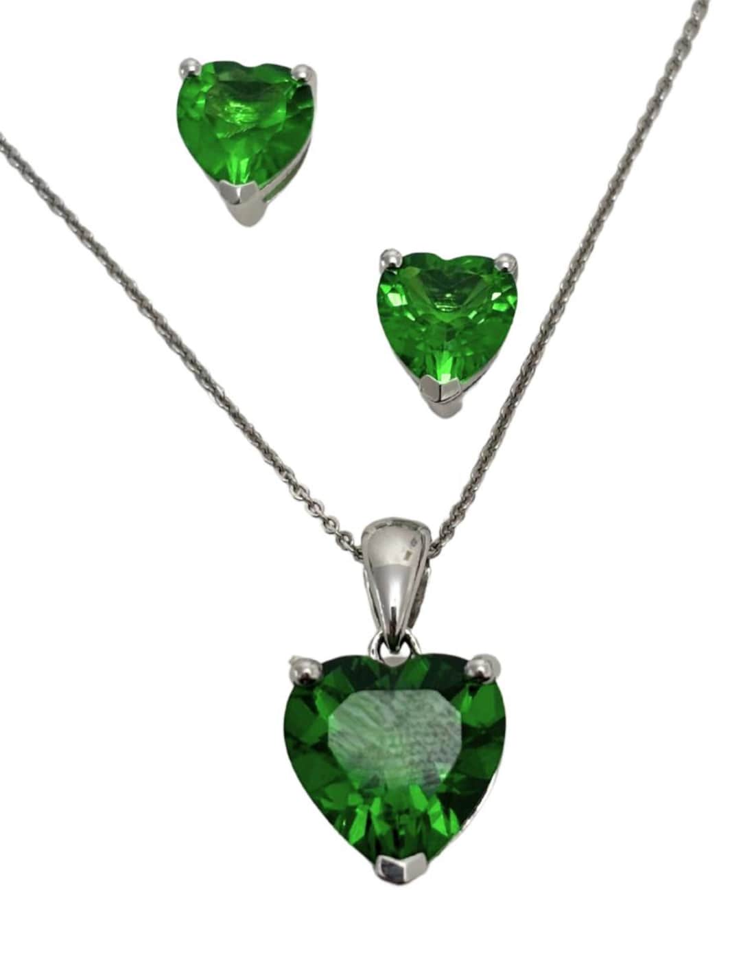 P31212s & E30808s Mt St Helens Helenite Heart Shape Sterling Silver ...