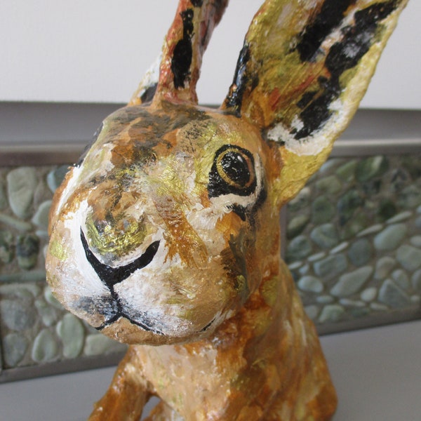 Hare Sculpture - Etsy