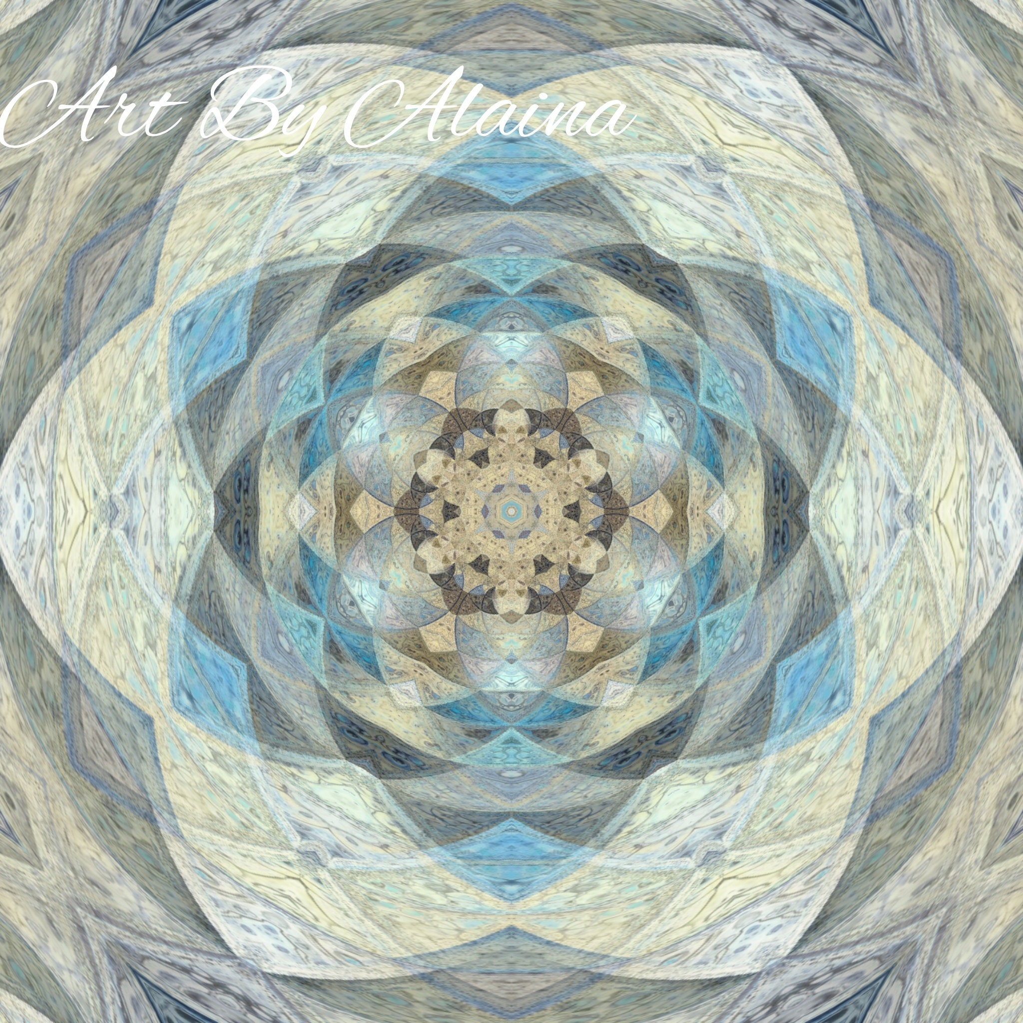 Mandala Digital Collage Sheet Printable Download for Tiles Pendants ...