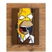 Homer Simpson ‘ the Shining’ 30”x 24” Painting on Canvas by Artist Jon ...