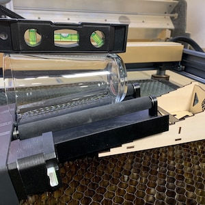 Rotary Leveling Jig | 1-13 Degree Lift | RA2 Pro | Xtool, Ortur, LM2 ...