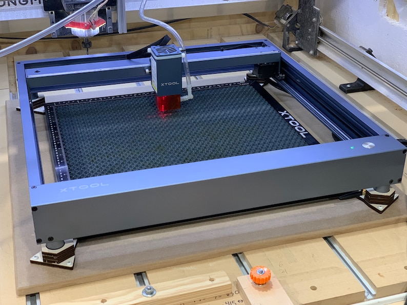 Xtool D1 Honeycomb Riser & Alignment Feet | Universal Set | Lightburn ...