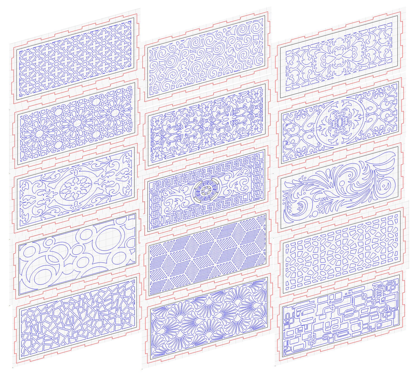 15 Two Candle Lantern Patterns | Lightburn | SVG | Digital Cut Files ...
