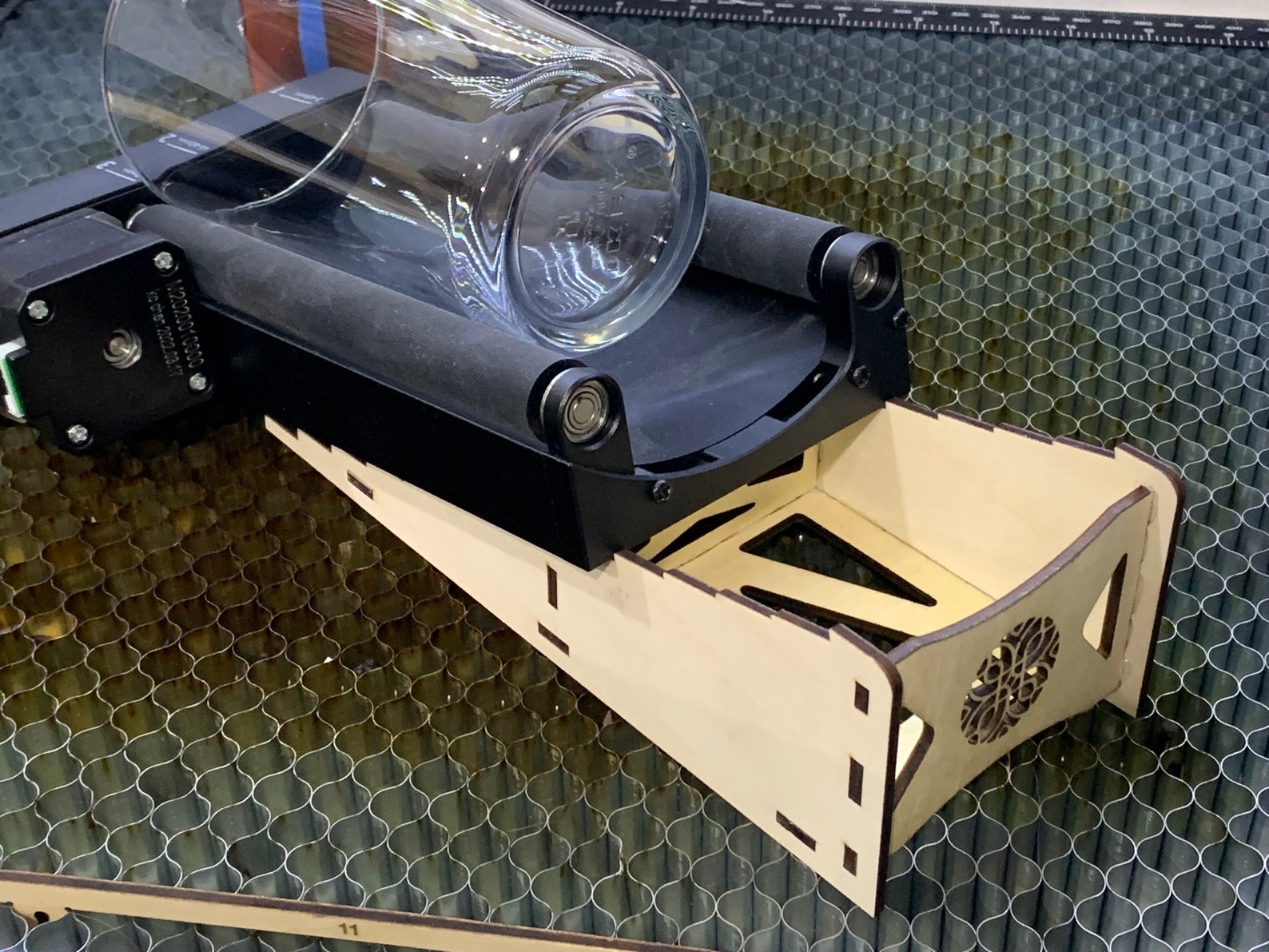 Rotary Leveling Jig | 1-13 Degree Lift | RA2 Pro | Xtool, Ortur, LM2 ...