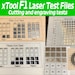 Lightburn Laser Test Files Engrave Test Cut Test Xtool, Ortur, Gwieke ...
