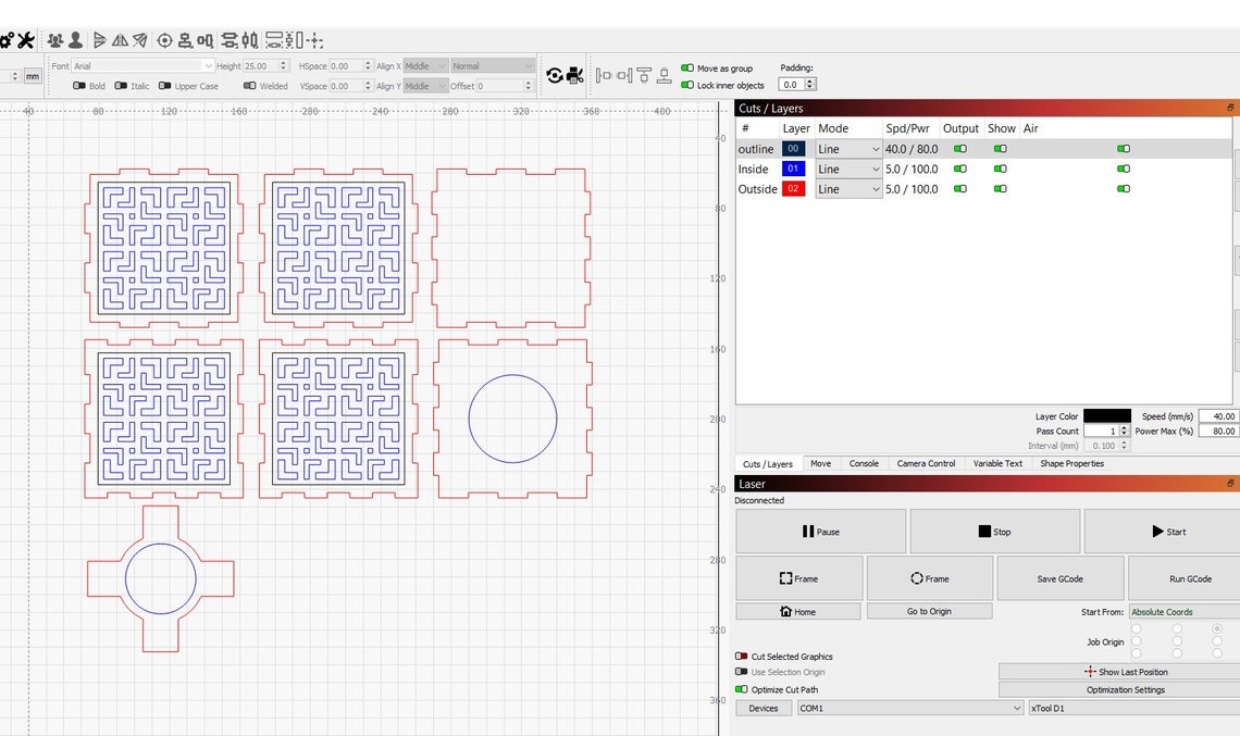 15 Candle Lantern Patterns Lightburn SVG - Etsy