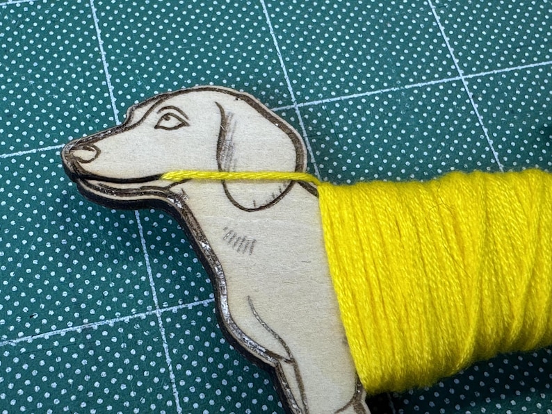 Dog Thread Bobbin | Lightburn | SVG | Digital Cut Files for Glowforge ...