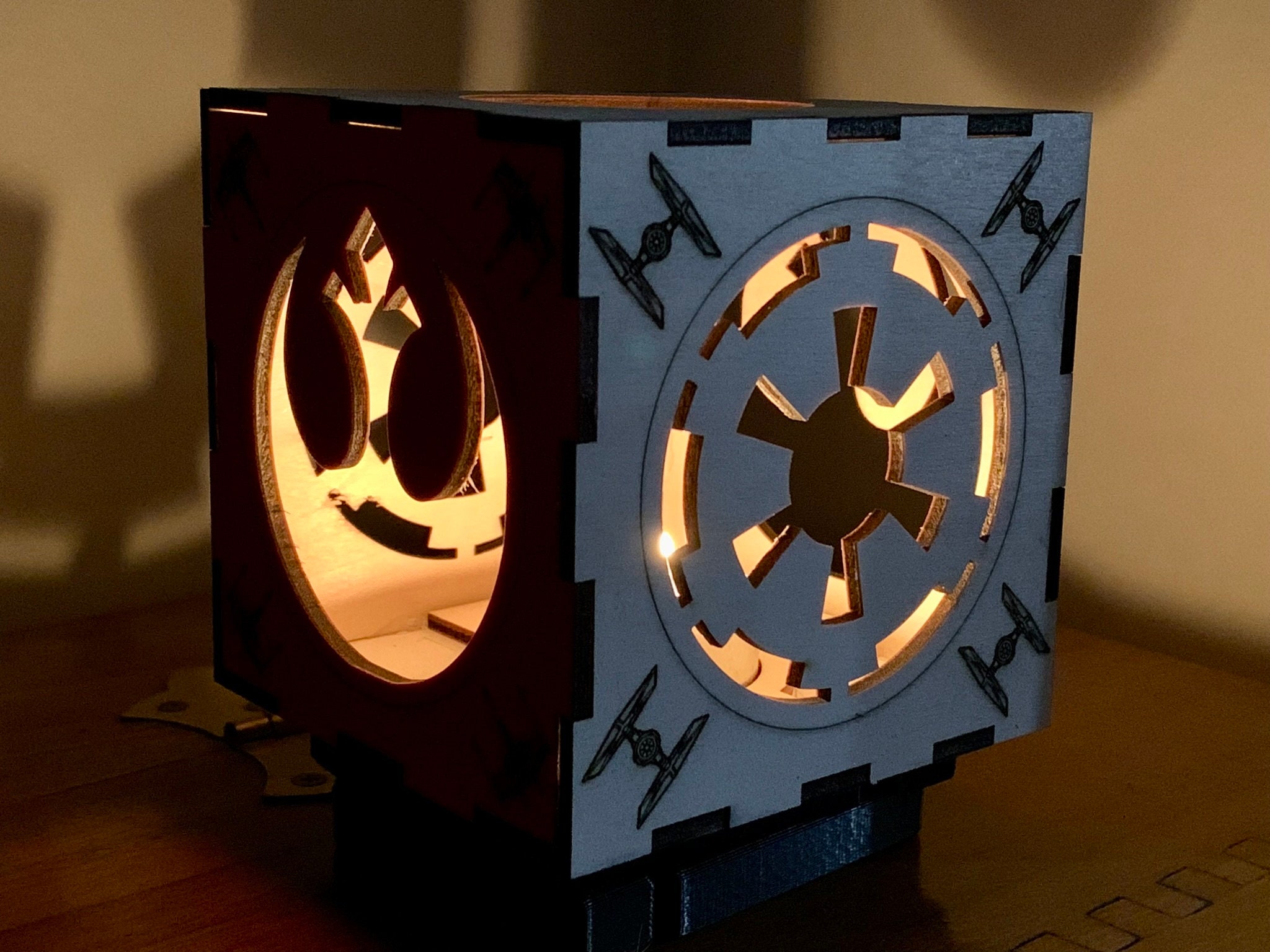 15 Candle Lantern Patterns Lightburn SVG - Etsy