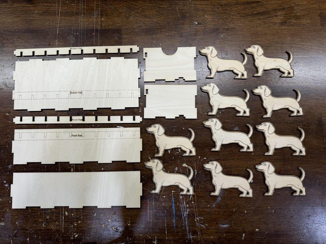 Dog Thread Bobbin | Lightburn | SVG | Digital Cut Files for Glowforge ...