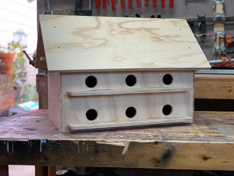 14 Room Bird House bird Condo Blueprints Do It Yourself - Etsy