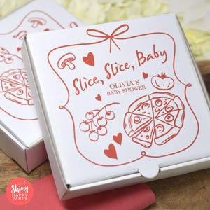 SLICE, SLICE, BABY Shower Box – Personalised 7" Party & Graze Box for ...