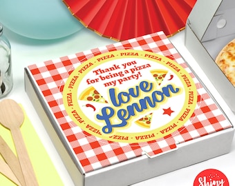 AMORE PIZZA BOX Personalised 7 Party Box. Small Pizza. Wedding Graze ...