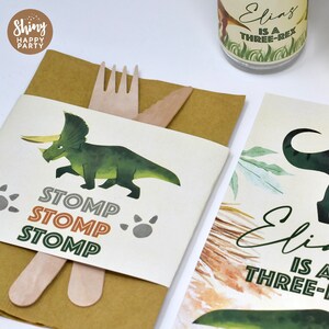 T-REX DINOSAUR Personalised Party Box - Add Matching Paperie to Co ...