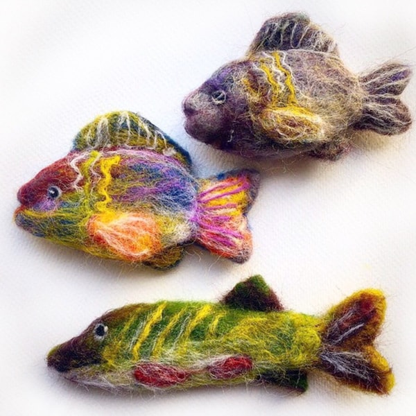 Felt Fish - Etsy