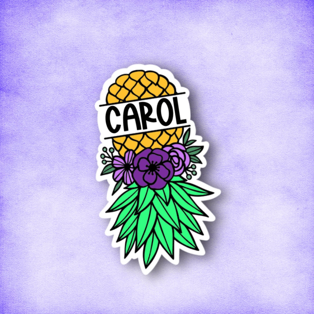 Upside Down Pineapple Swinger Sticker | Lifestyle Vinyl Die Cut Decal ...