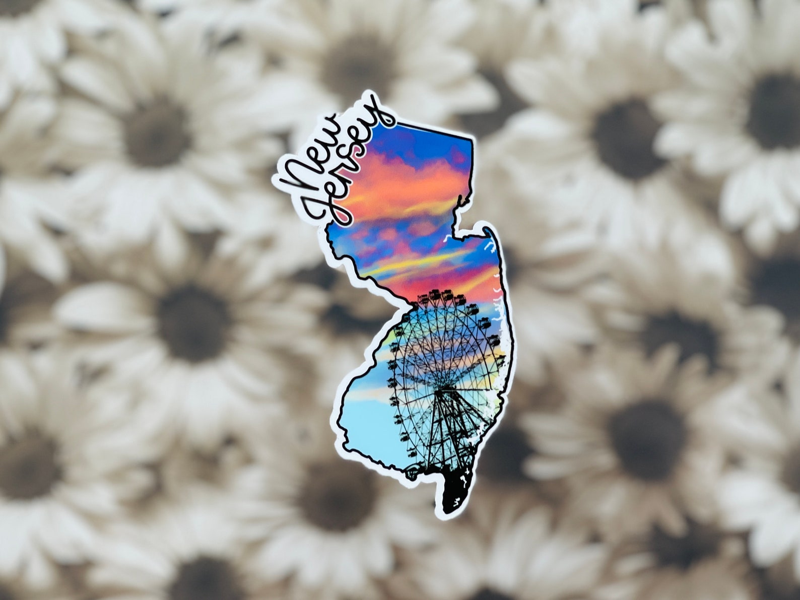 New jersey sticker pack Custom state sticker stickers for | Etsy