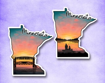 Minnesota MN State Outline Vinyl Decal Sticker - Etsy