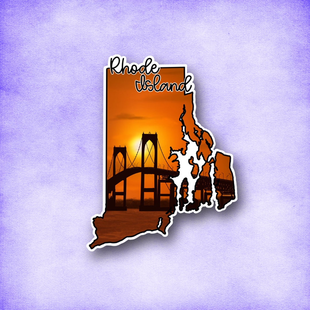 Rhode Island Sticker Pack Custom State Sticker Stickers for - Etsy