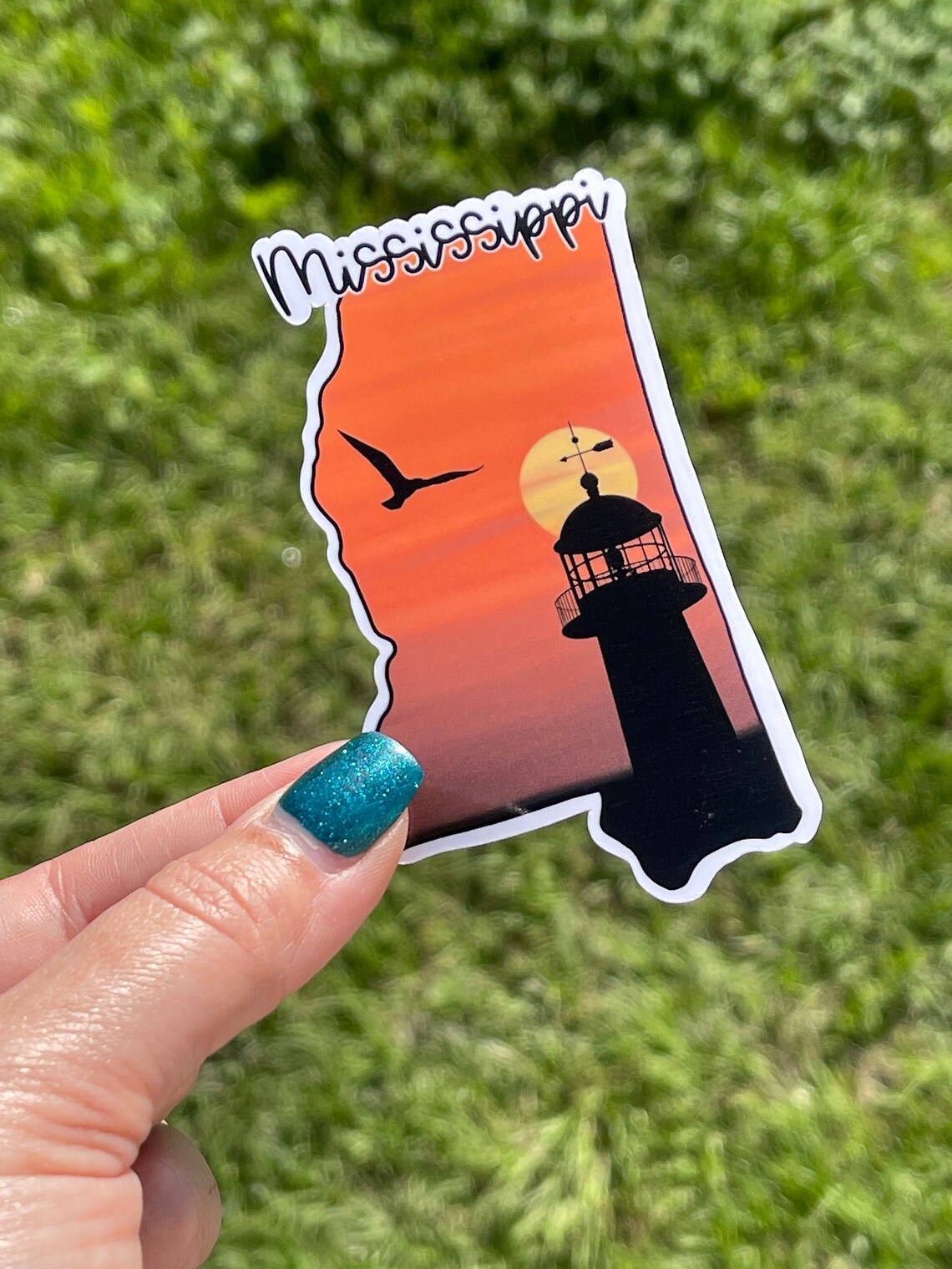 Mississippi sticker pack Custom state sticker stickers for | Etsy
