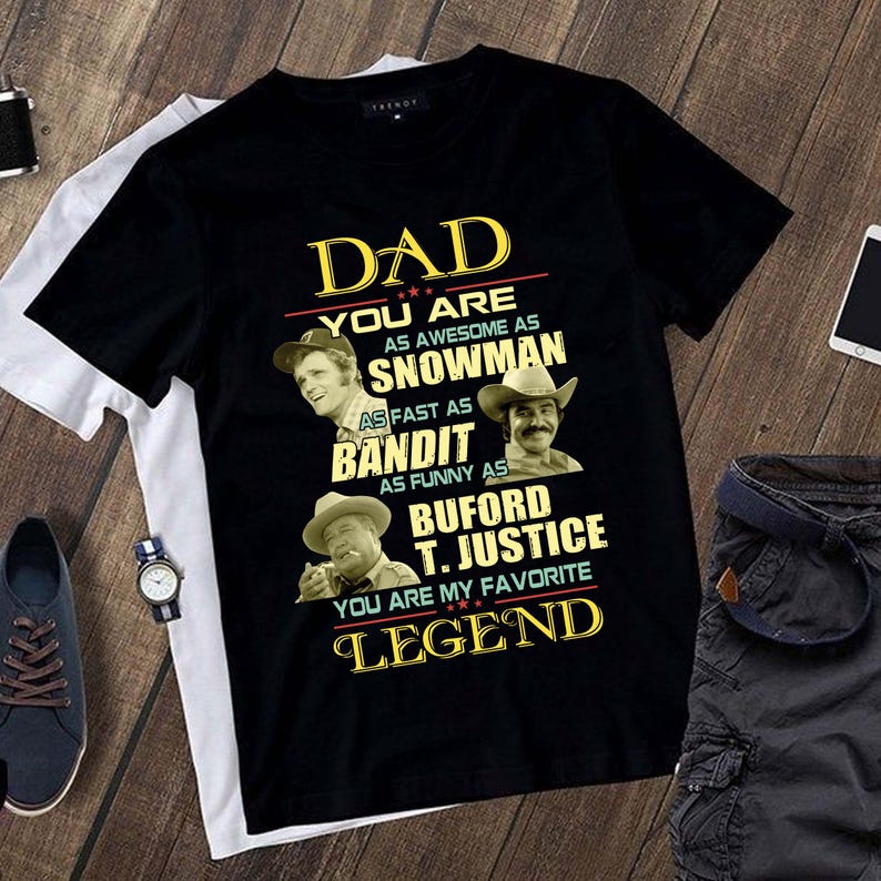 Smokey and the Bandit Dad PNG, Funny Father’s Day Sublimation Design ...