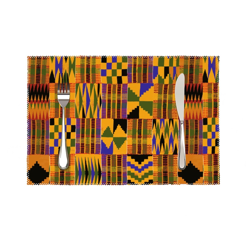 African Placemats - Etsy