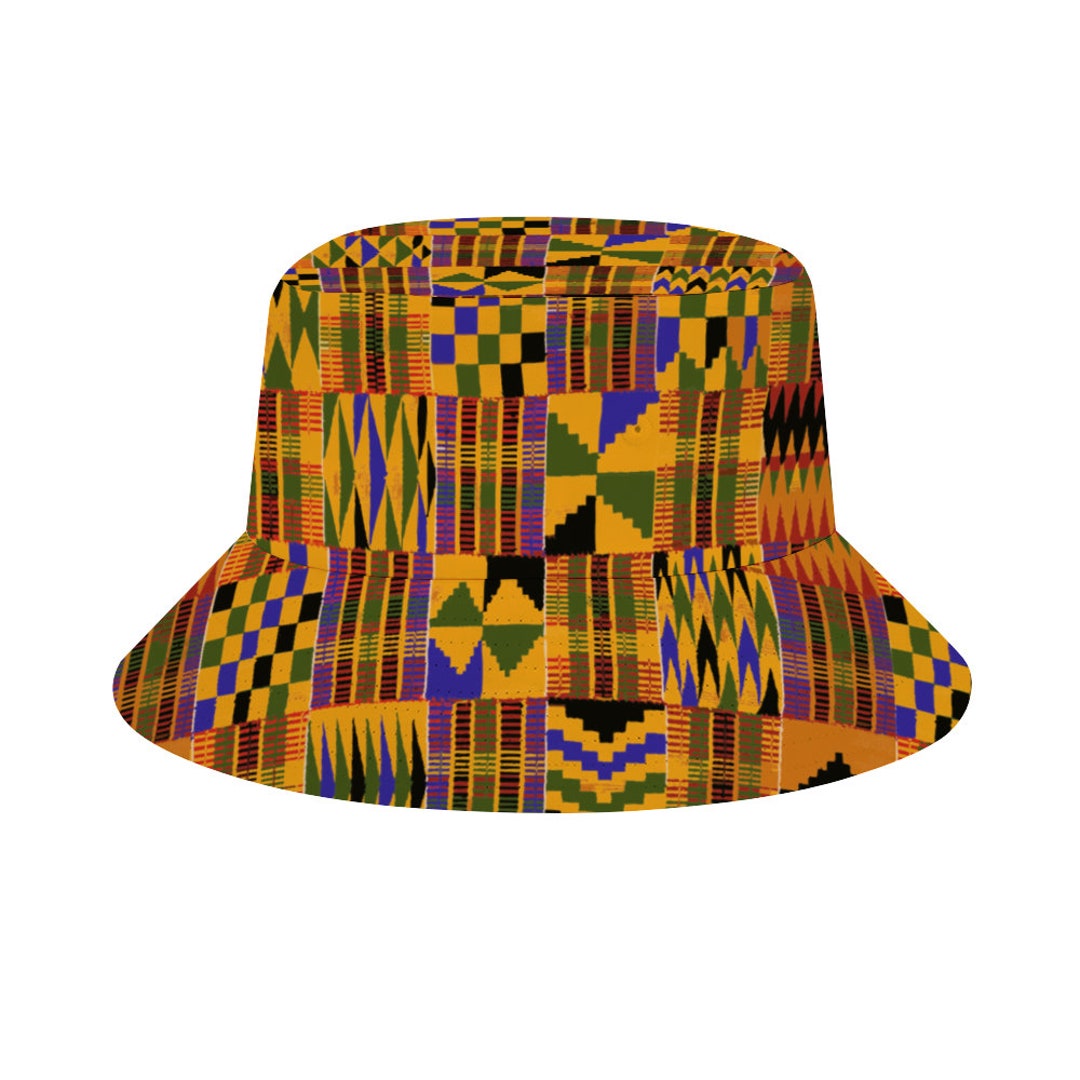 Kente African Print Bucket Hat - Etsy