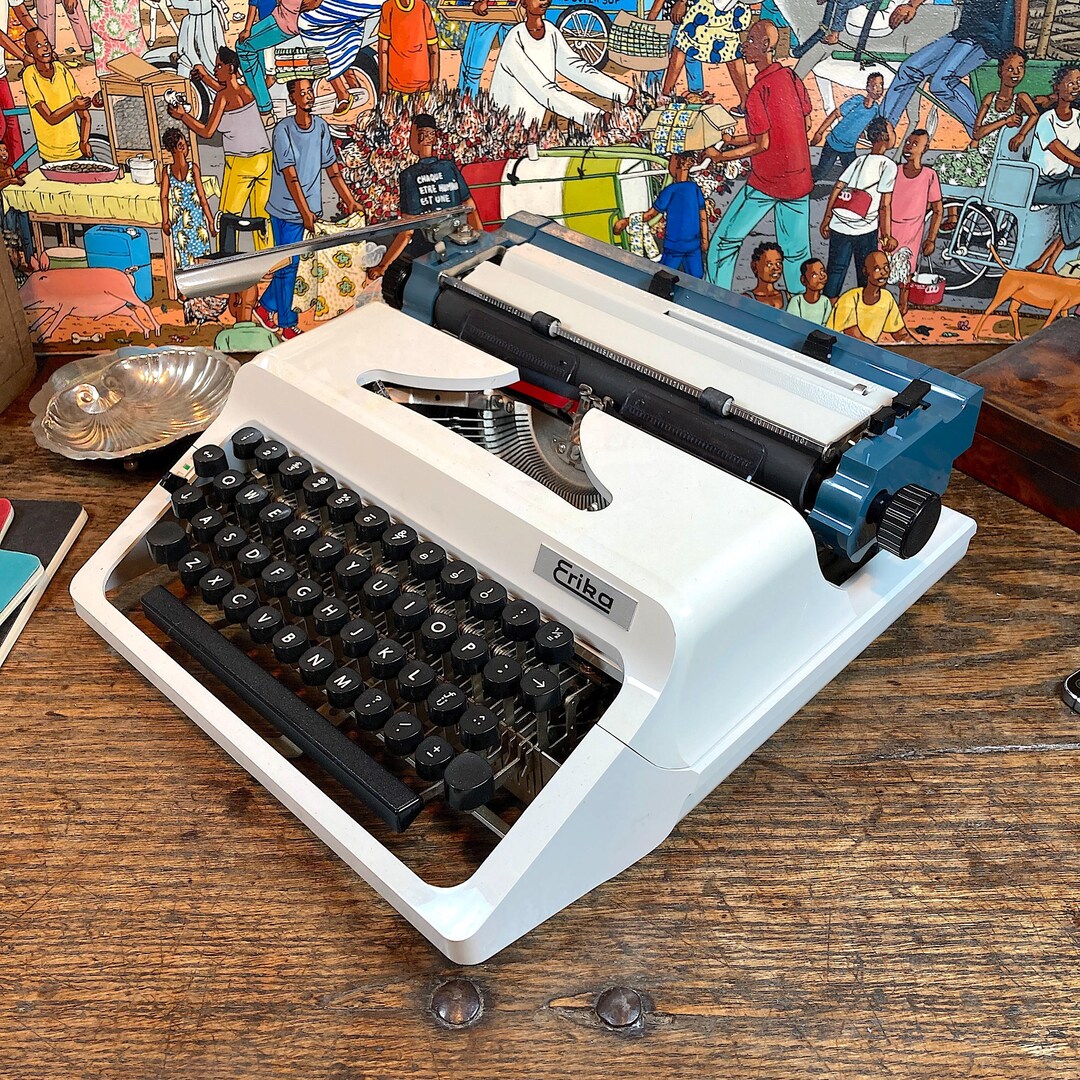 A Like-new and Very Handsome Erika Typewriter for Your Next Novel! From ...
