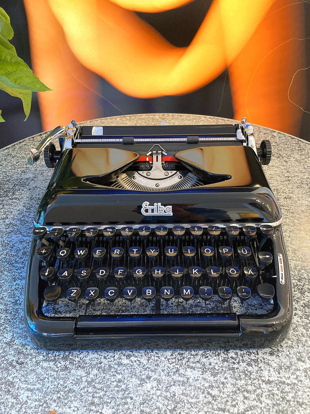 An Astonishing All-black Example of Erika's Finest Typewriter: the ...