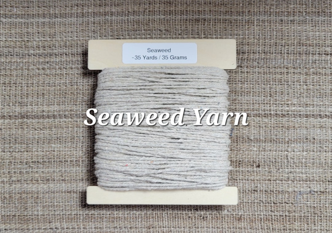 Seaweed Macro Algae Mini Skeins Yarn Natural. 35 Yards. Great for ...