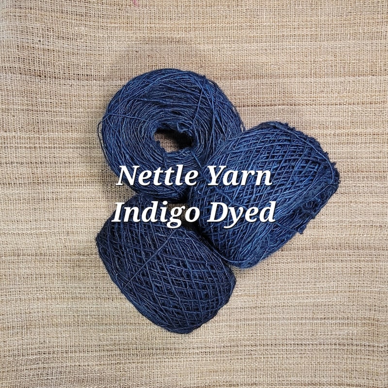 Indigo Dyed Yarn - Etsy