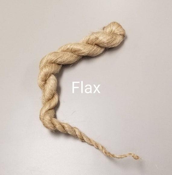 Flax Strick. Fine Natural Long Line Bast Fiber. Great for - Etsy