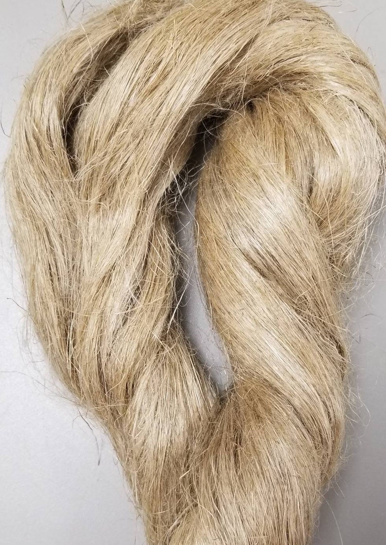 Flax Strick. Fine Natural Long Line Bast Fiber. Great for - Etsy