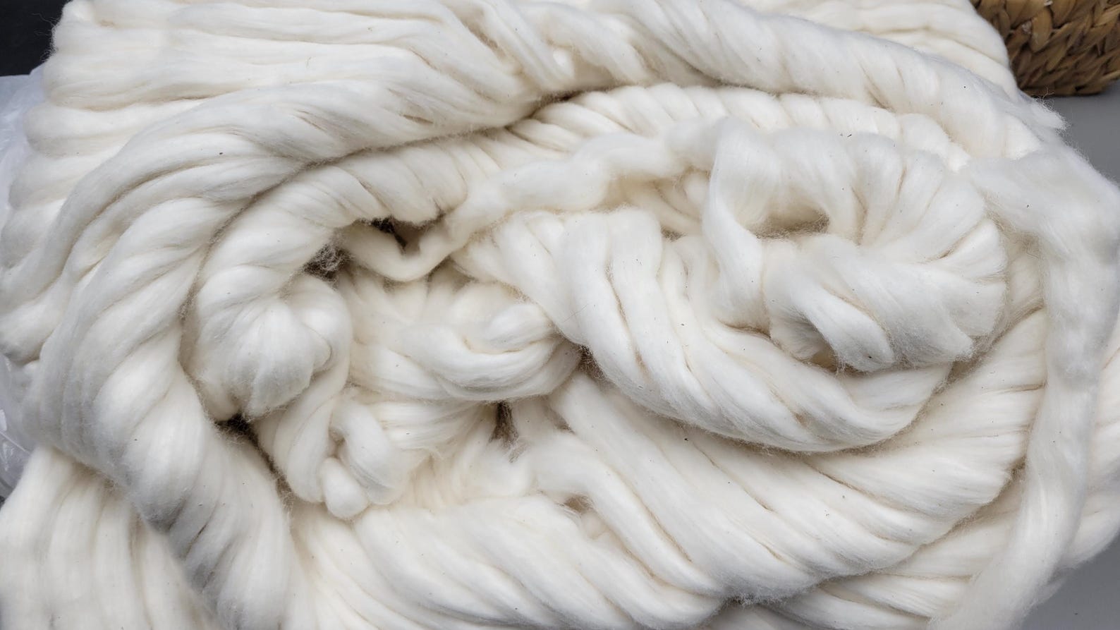 Easy Spin Cotton Sliver, Conventional USA Upland Variety - Etsy