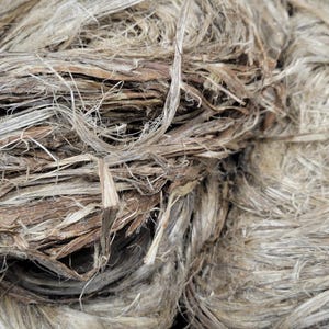 Kenaf Long Fiber Bundle. Natural Semi-combed Fiber. 1 Ounce. - Etsy