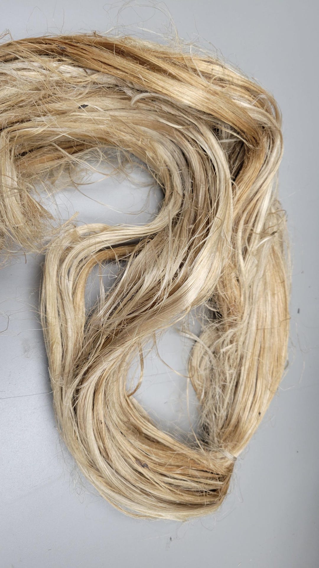 Dogbane Long Fiber Bundle. Natural Semi-combed Fiber. 1 Ounce. - Etsy