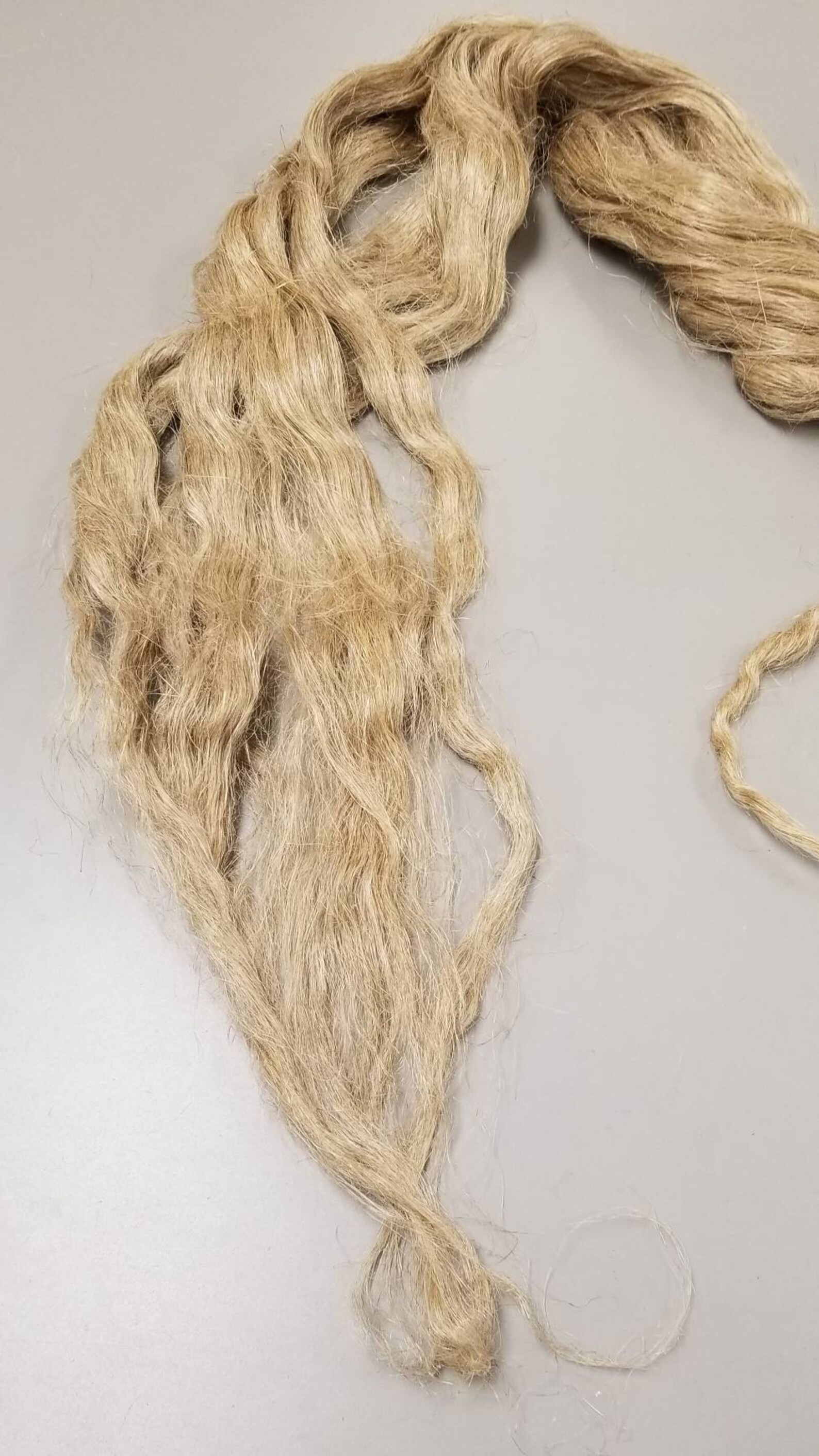 Flax Strick. Fine Natural Long Line Bast Fiber. Great for - Etsy