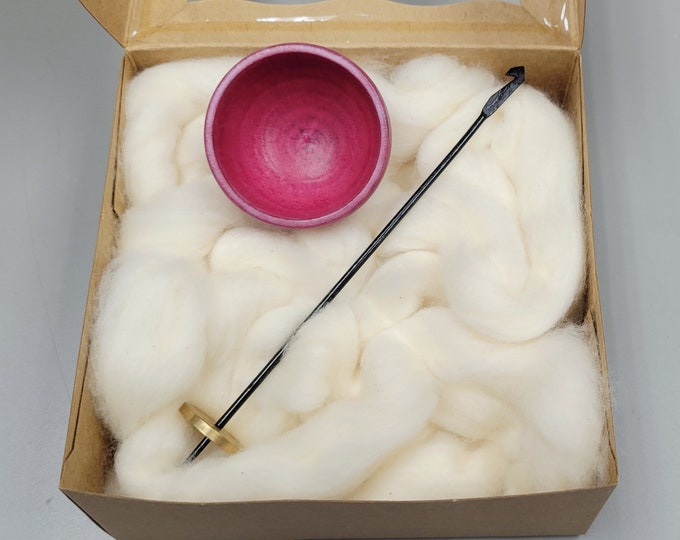 Spin Cotton Fiber Kit. Choose Natural Upland Cotton Sliver. Hand ...