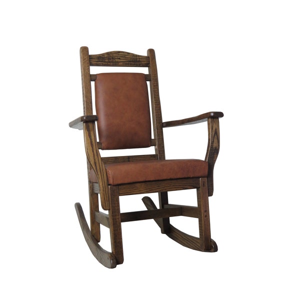 Wood Rocking Chair - Etsy