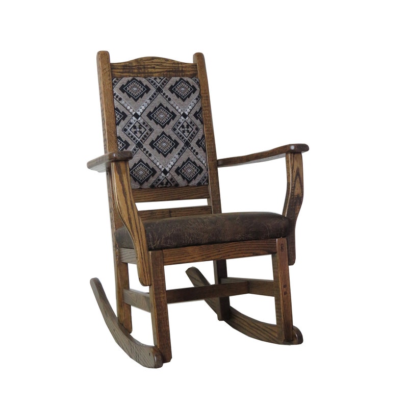 Antique Wood Rocking Chair - Etsy