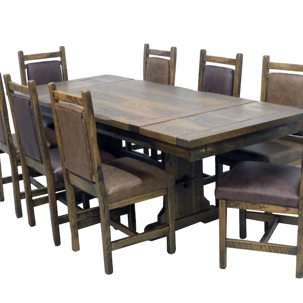 Farmhouse Table and Chairs - Etsy
