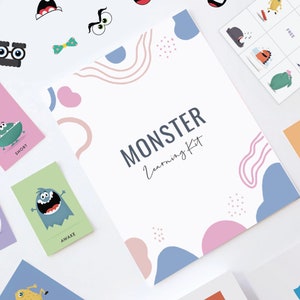 Monster Learning Kit - Etsy