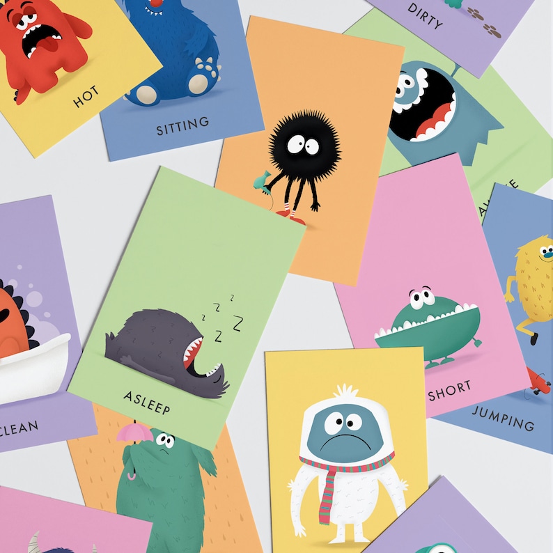 Monster Learning Kit | Etsy