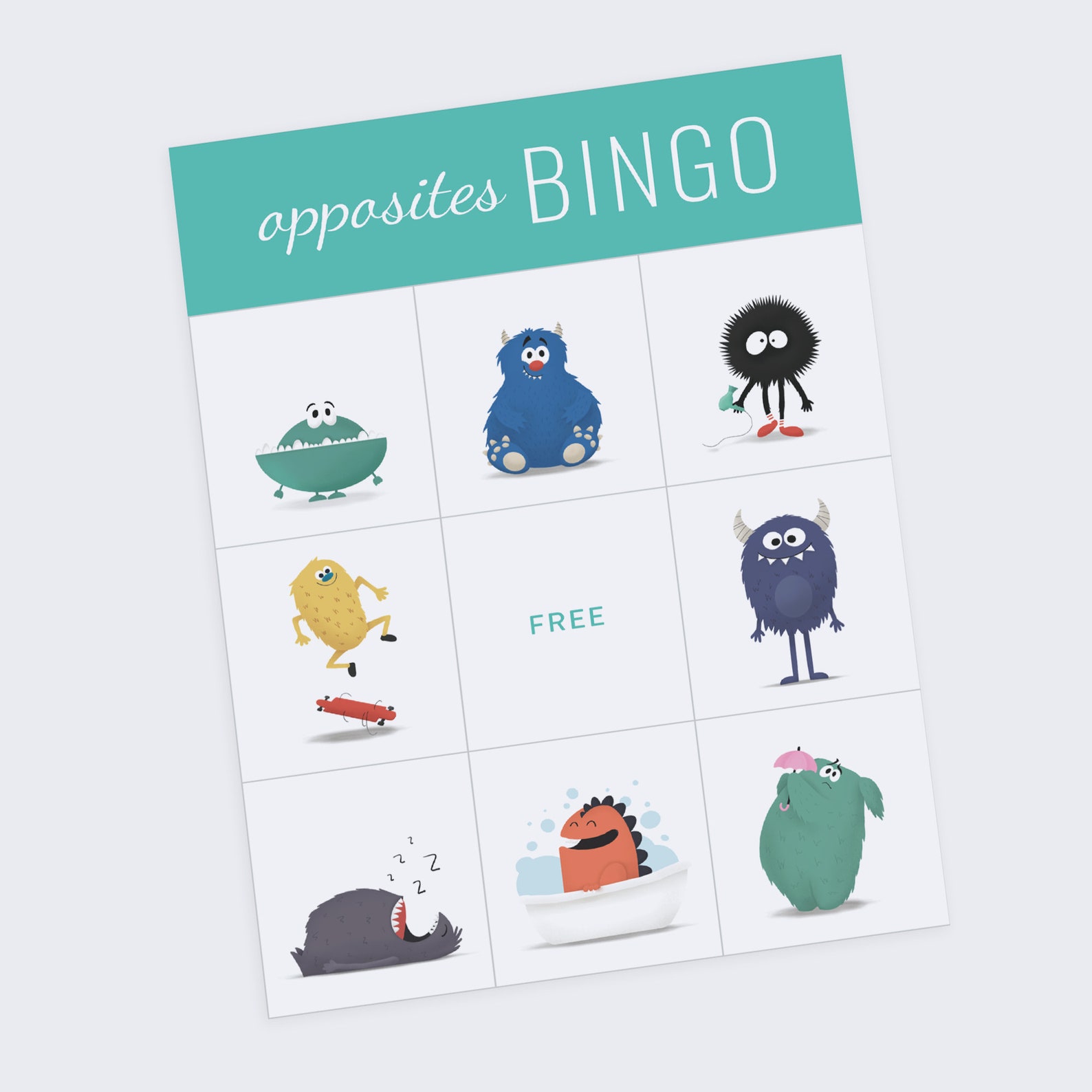 Monster Learning Kit | Etsy