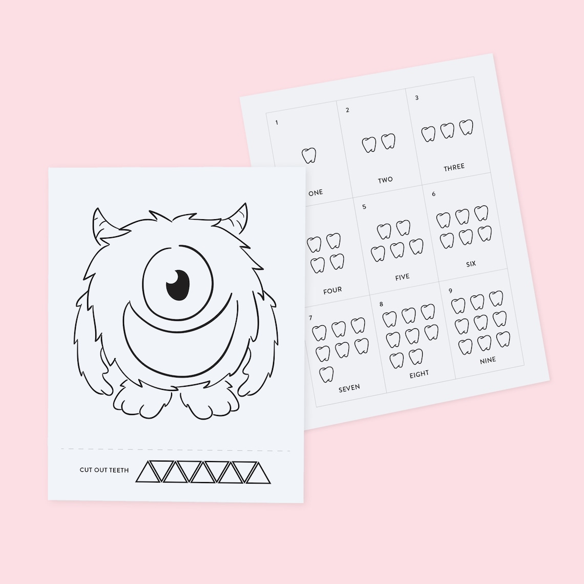 Monster Learning Kit | Etsy